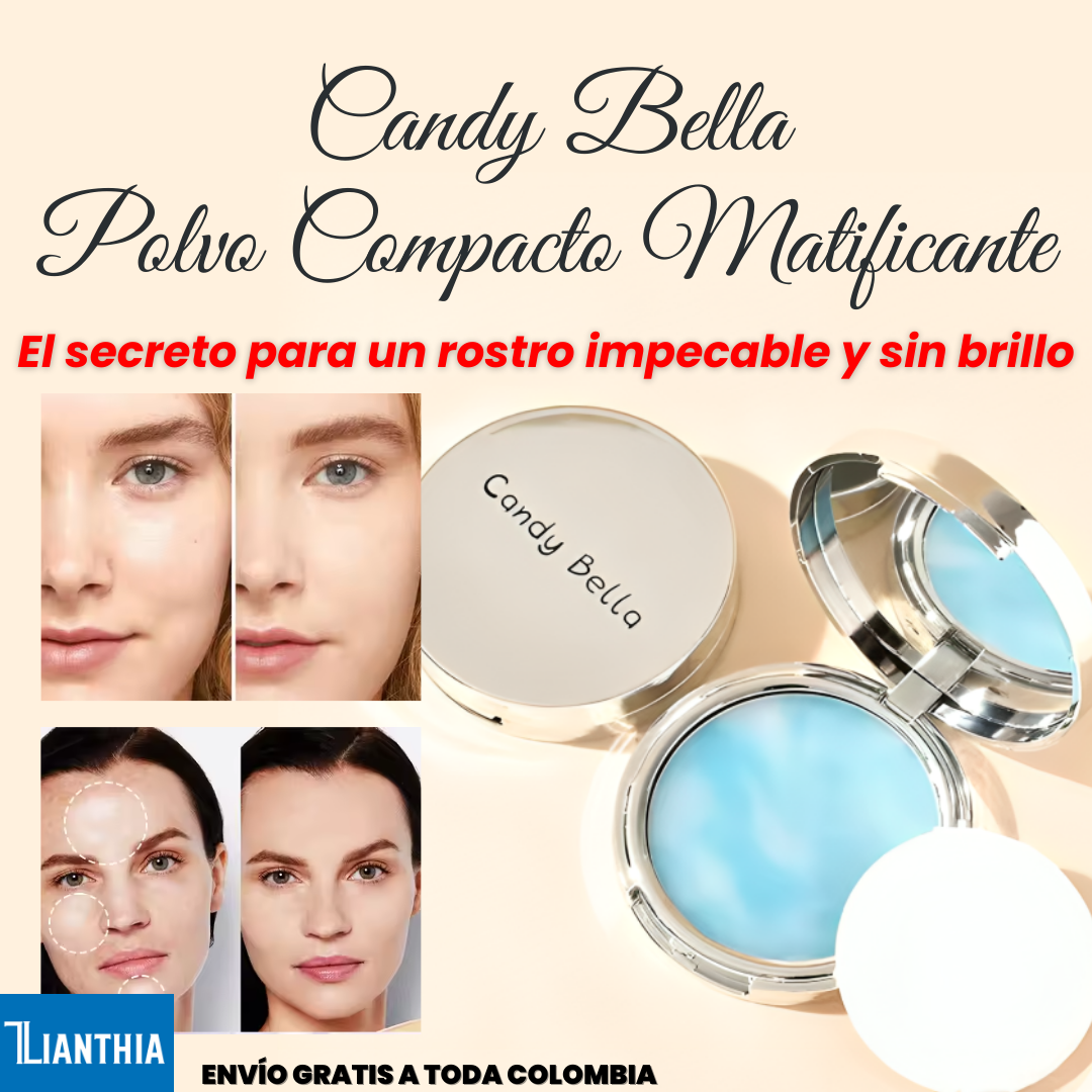 Candy Bella™ Polvo Compacto Matificante - [PROMOCIÓN DISPONIBLE SOLO H ...