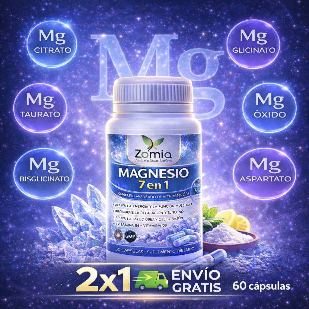 Magnesio Original Zamia™ 2×1 – Más Bienestar Y Energía Cada Día – Colombia