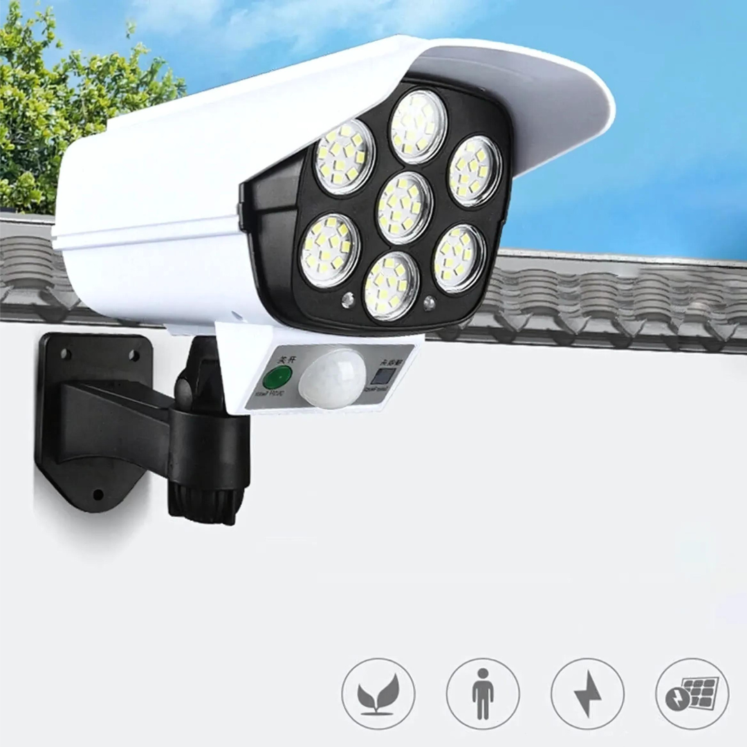 SolarGuard™ Lámpara Solar tipo Cámara con Sensor de Movimiento - [PROM ...
